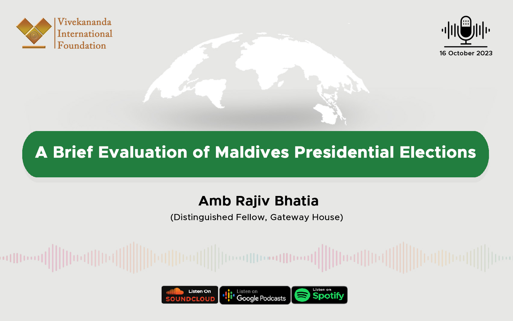A Brief Evaluation of Maldives Presidential Elections | Vivekananda ...