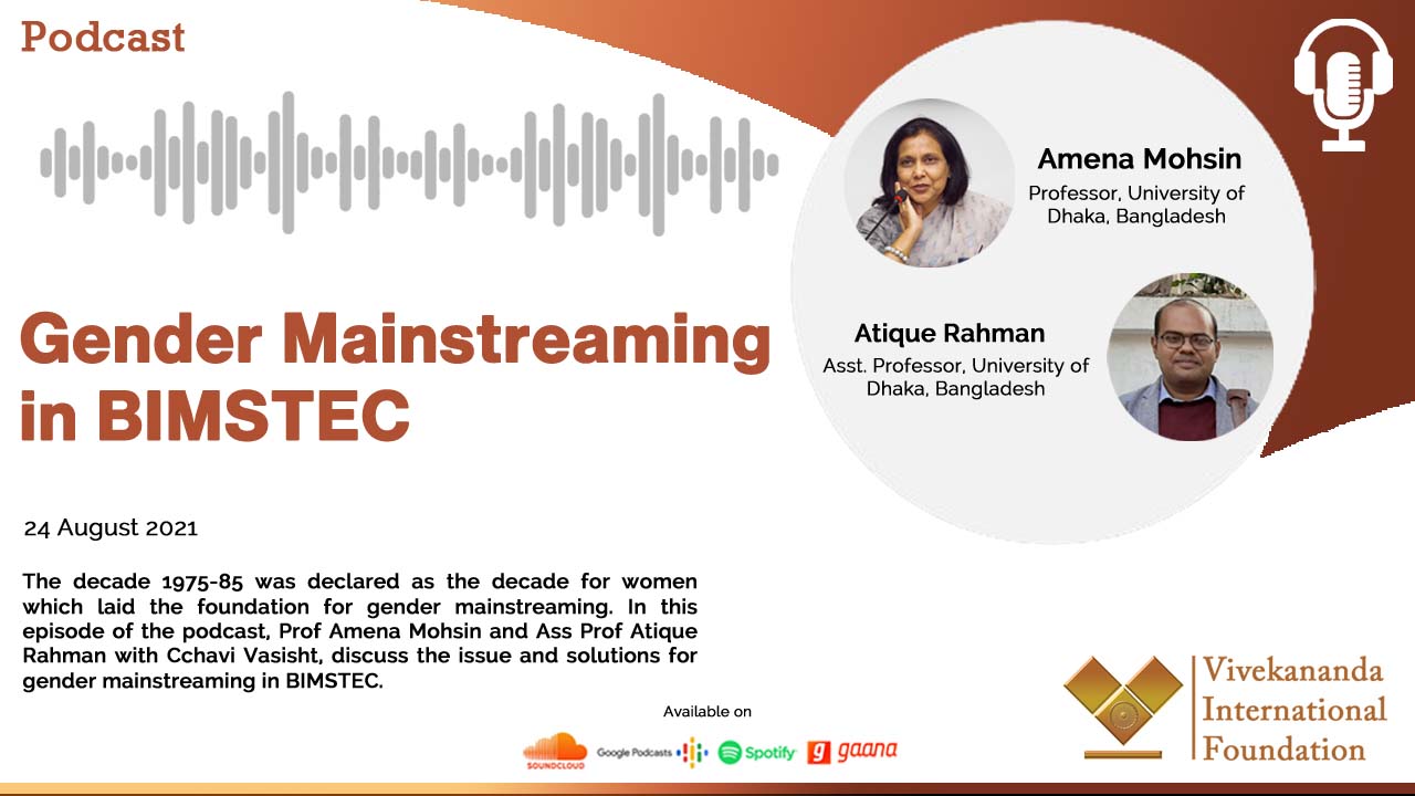 Gender Mainstreaming in BIMSTEC | Vivekananda International Foundation