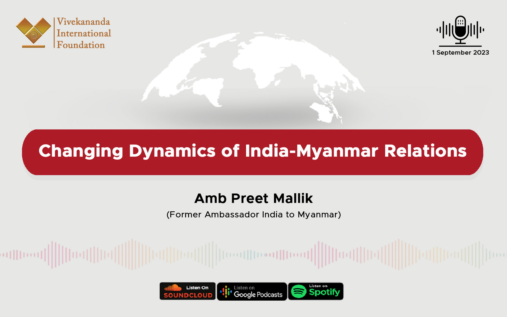 Changing Dynamics of India-Myanmar Relations | Vivekananda ...