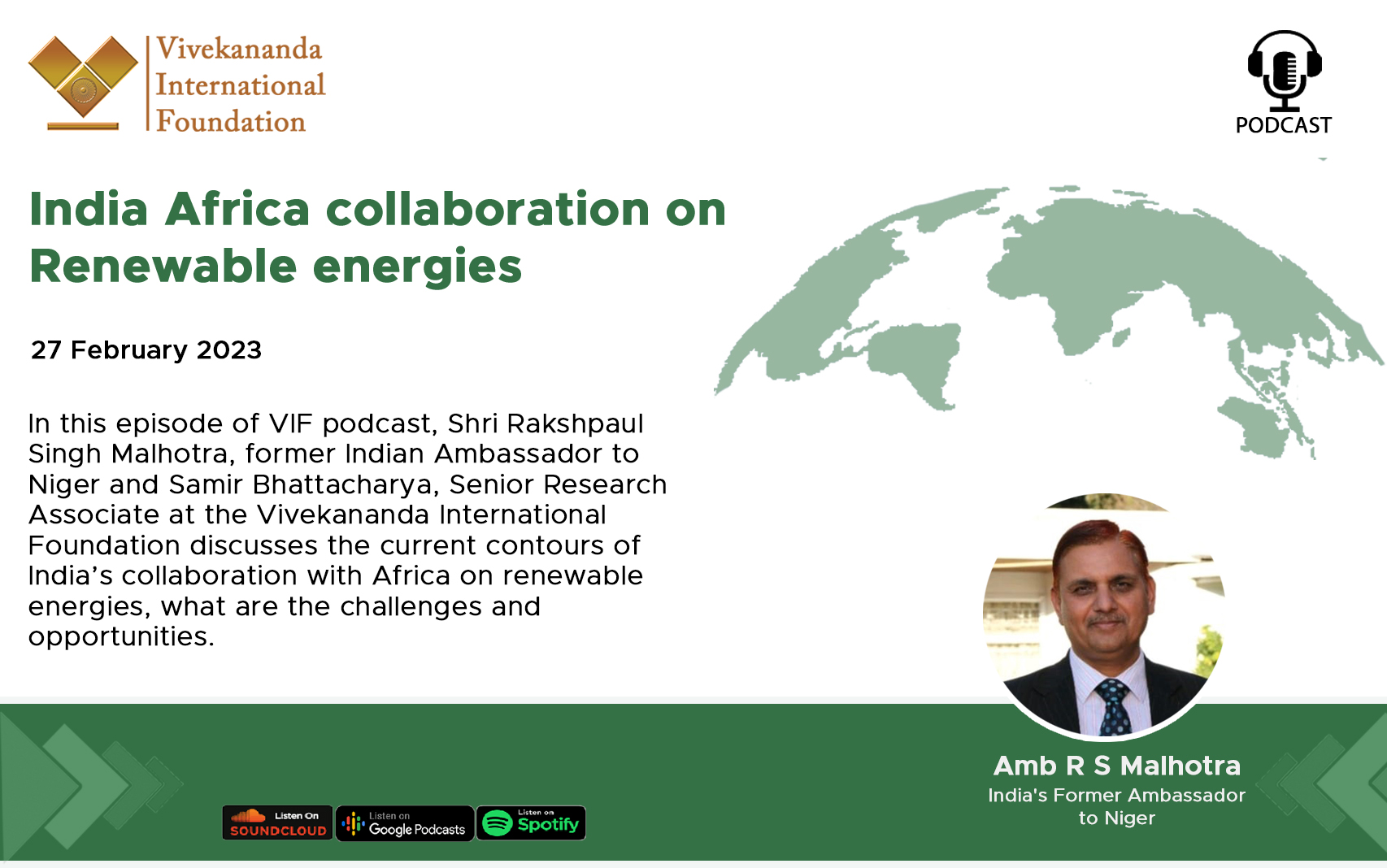 India Africa collaboration on Renewable energies | Vivekananda ...