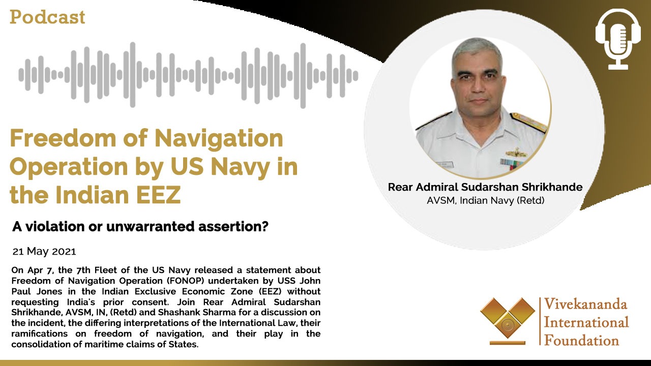 Freedom of Navigation Operation (FONOP) by USS John Paul Jones in the ...